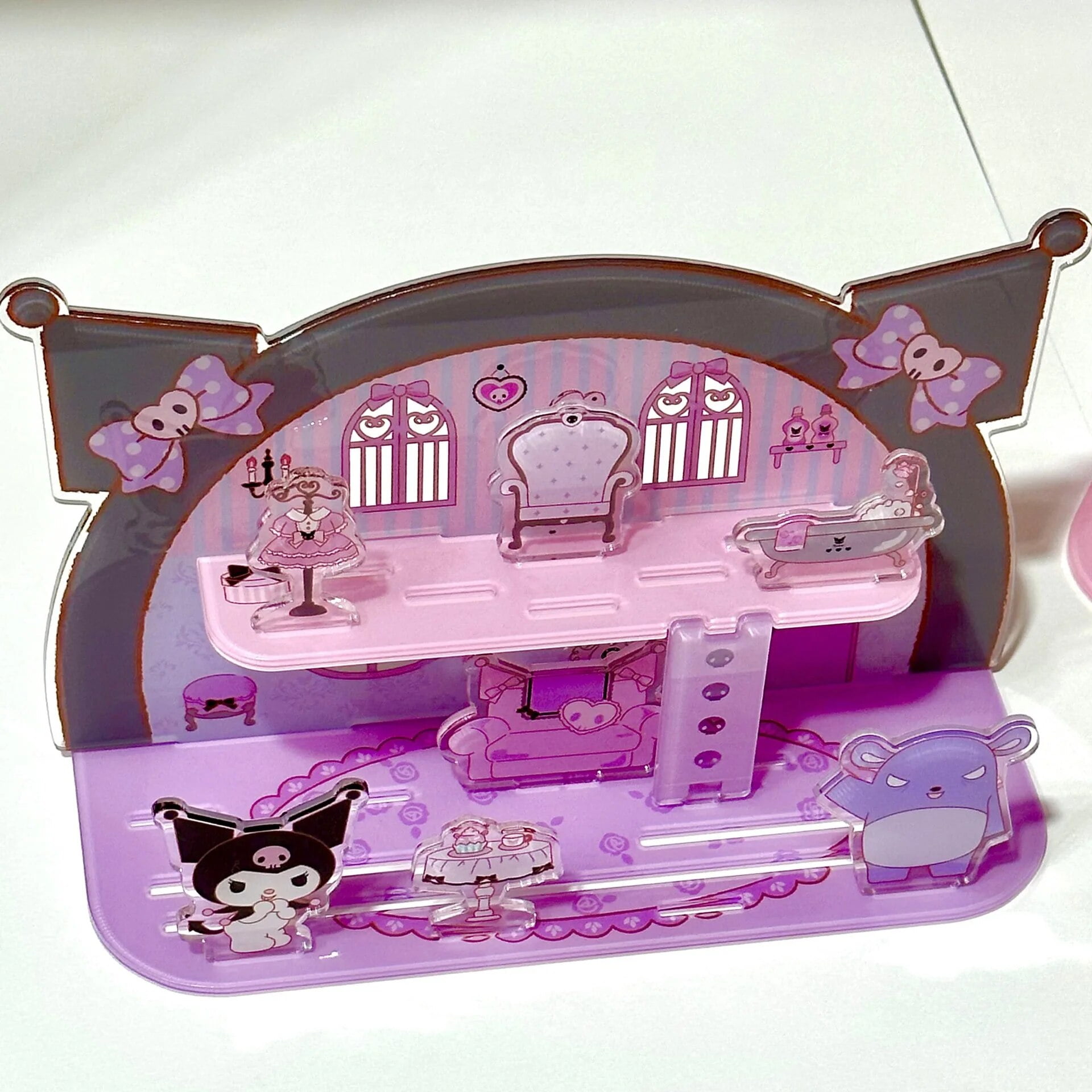 Creative Sanrio My Melody Kuromi Super Large Double-Layer Acrylic ...