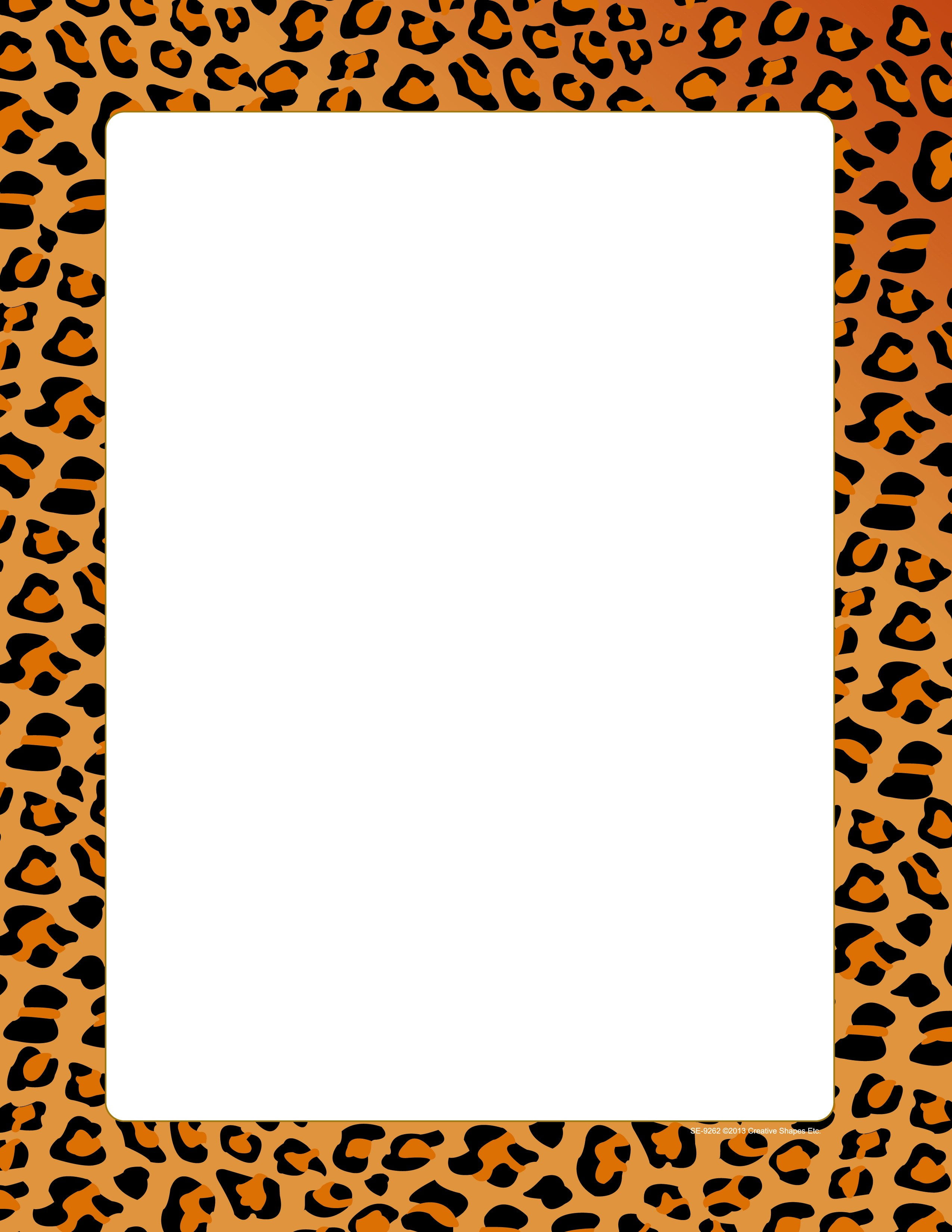Creative Shapes Leopard Designer Paper, 50 sheets multicolor for ...