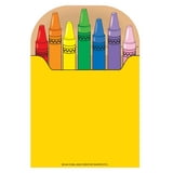 SHAPES ETC. Large Notepad - Crayon Box - Walmart.com