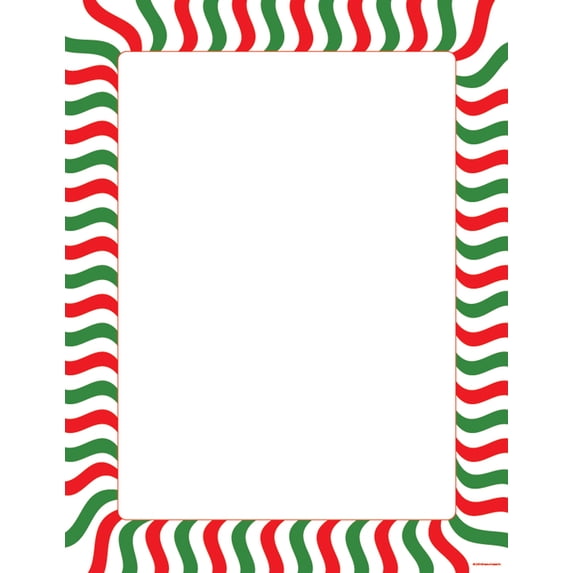 SHAPES ETC. Designer Paper - Peppermint Stripe (50 Sheet Package ...