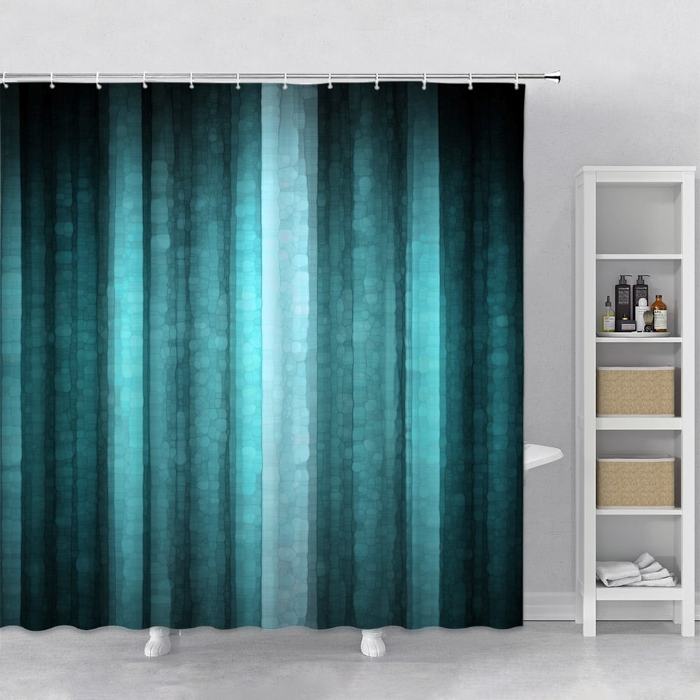 Creative Shower Curtain Color Transition Effect Abstract Modern Picture ...