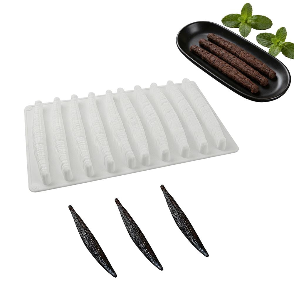 Creative Silicone Vanilla Pods Mousses Mold, Vanilla Bean Silicone Mold ...