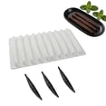 Creative Silicone Vanilla Pods Mousses Mold, Vanilla Bean Silicone Mold ...