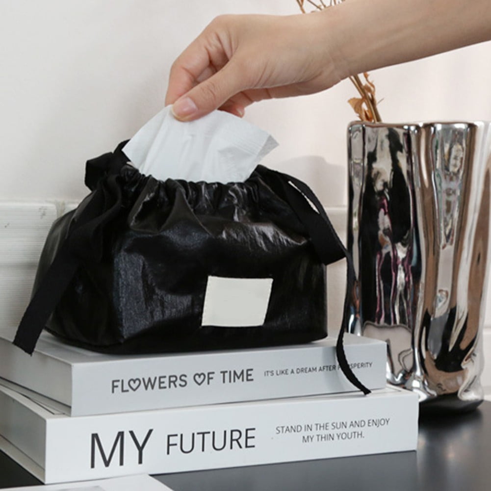 Creative Silver Tissue Bag Tv Desktop Kitchen Drawer Tissue Box Home ...
