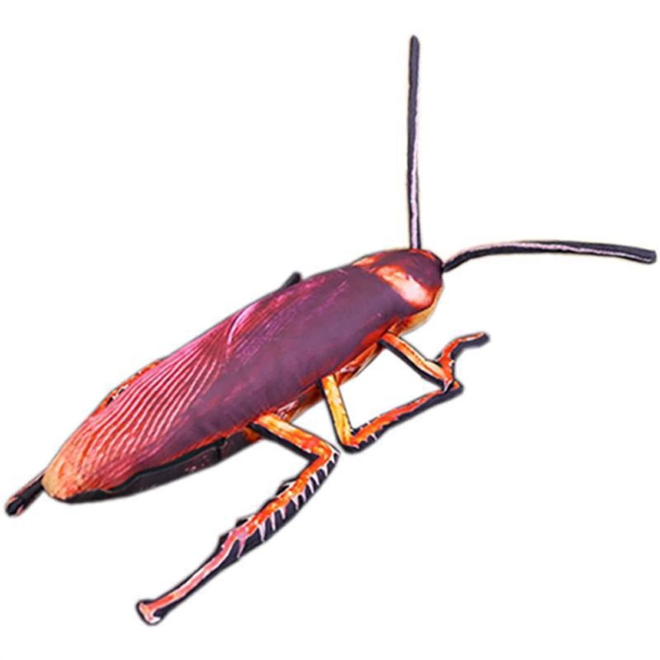 Creative Simulation 3D Cockroach Plush Toy Doll Pillow Funny Tricky ...