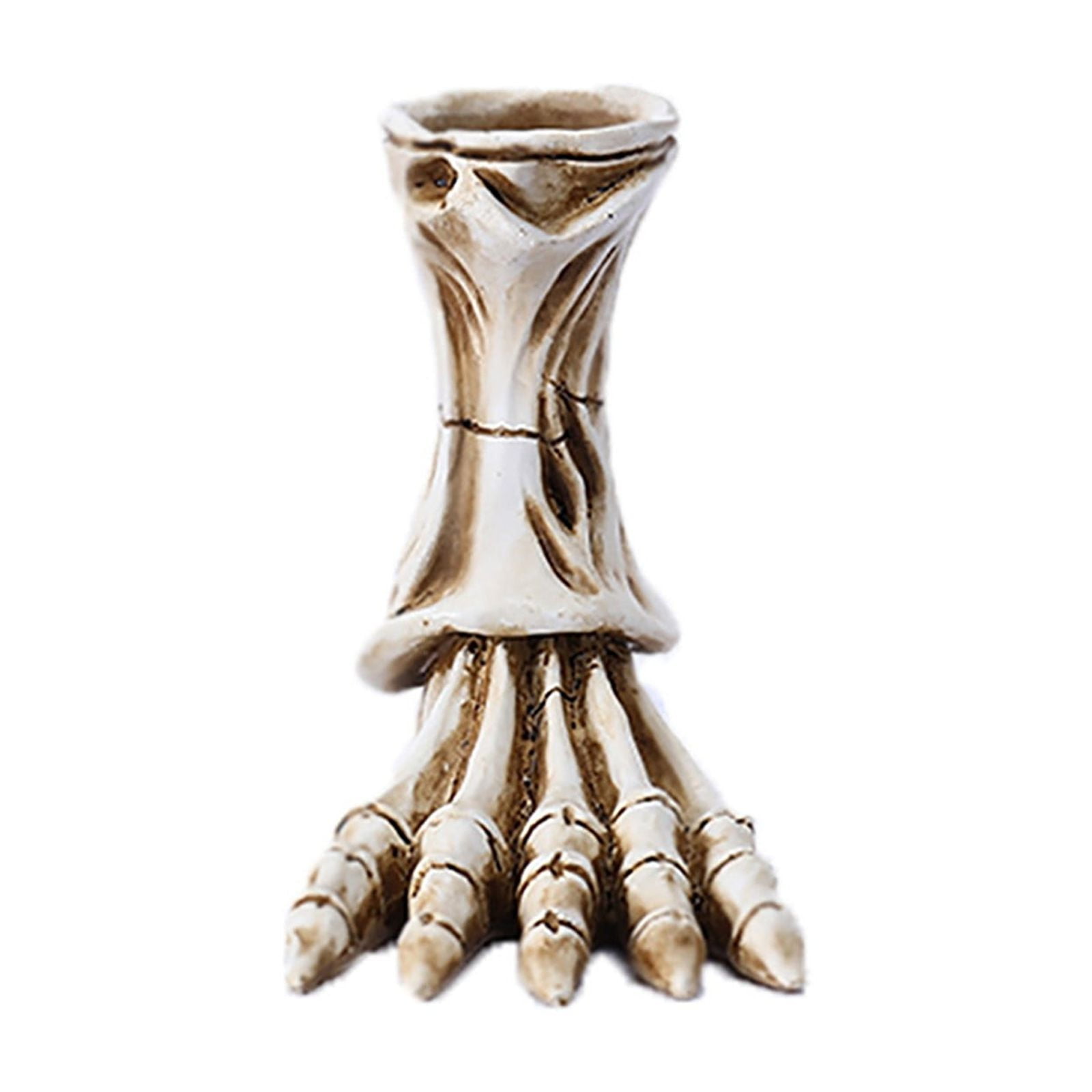Creative Simulation Skeleton Foot Candlestick Home Decoration Candle ...