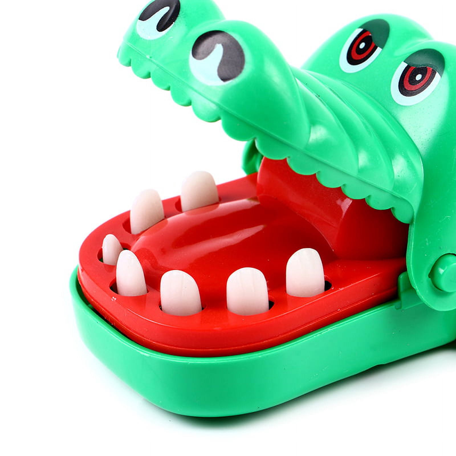 Creative Small Crocodile Mouth Dentist Bite Finger Game Gags Toy With ...