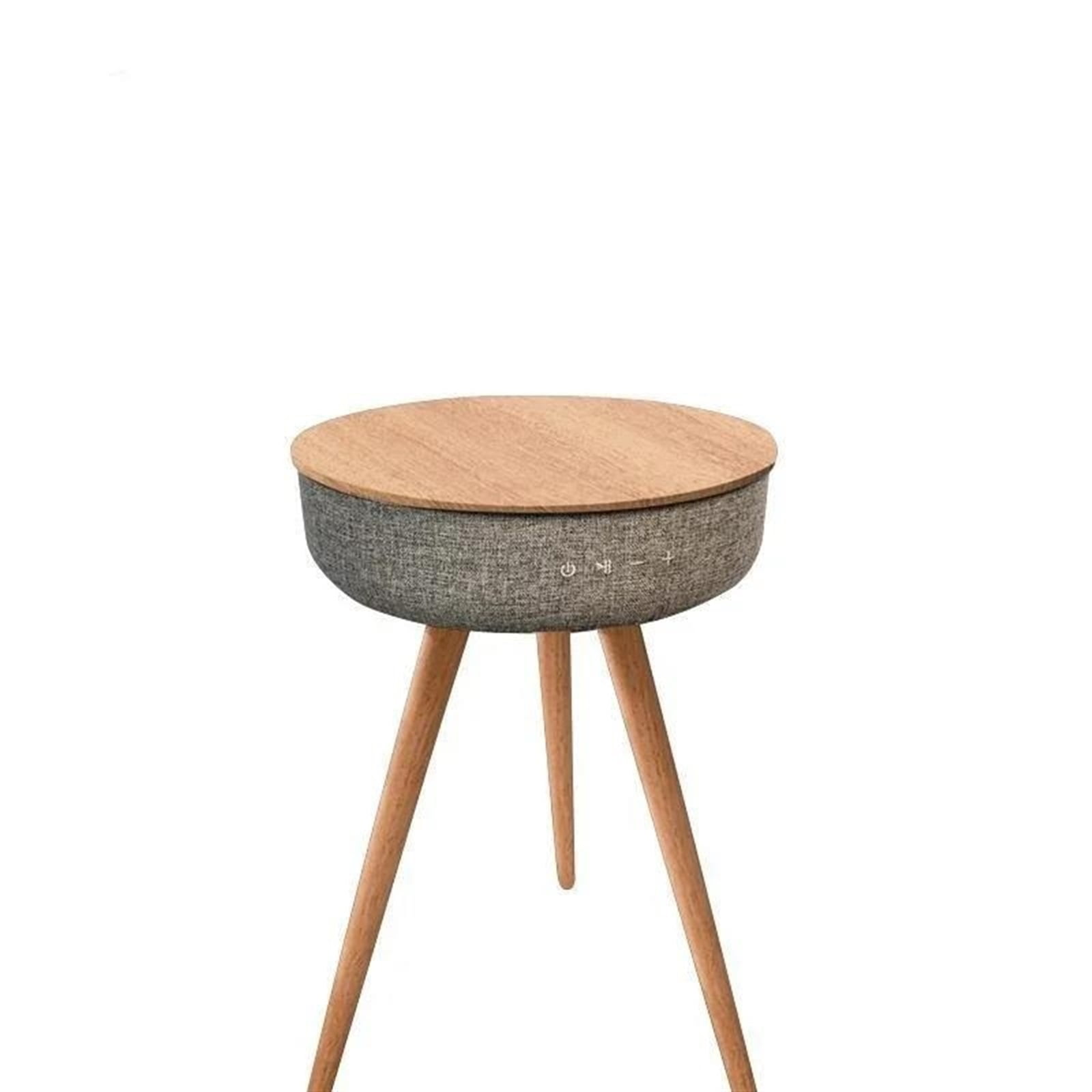 Creative Smart Round Tea Table Bluetooth Stereo Audio Sofa Side Table ...