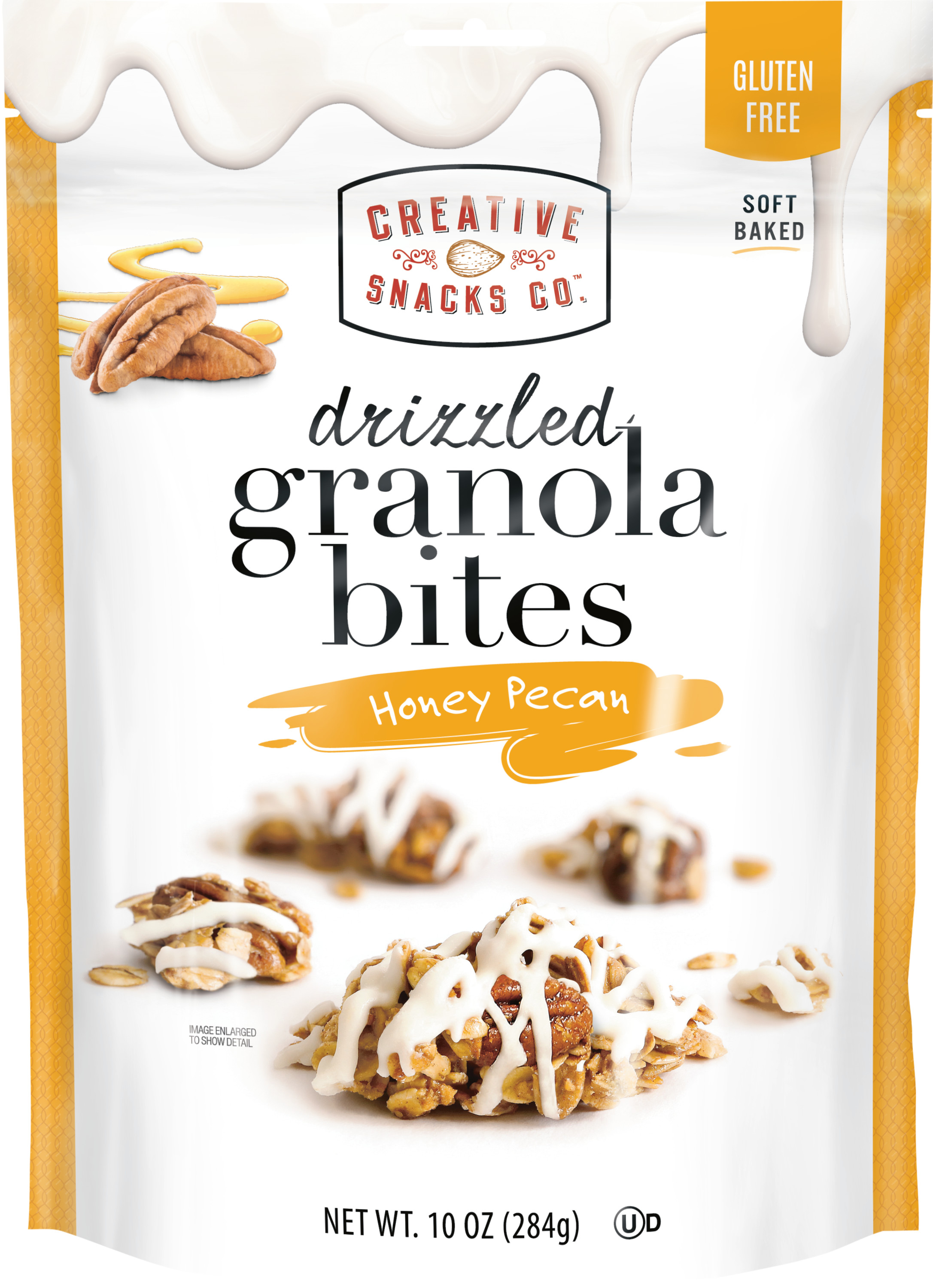 Creative Snacks Gluten Free Lemon Blueberry Drizzle Granola Bites, 10 ...