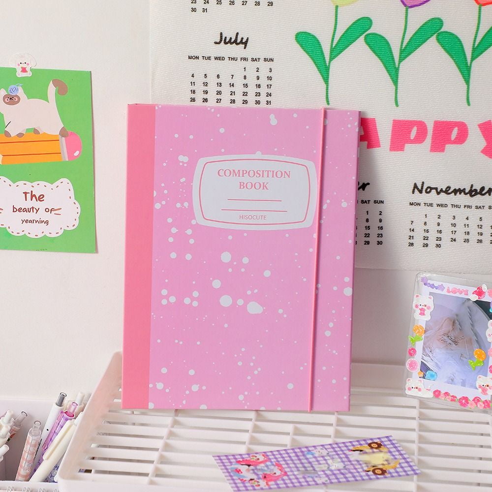 Creative Splash Ink Drop Pattern Photo Card Collect Book Card Holder A5 ...