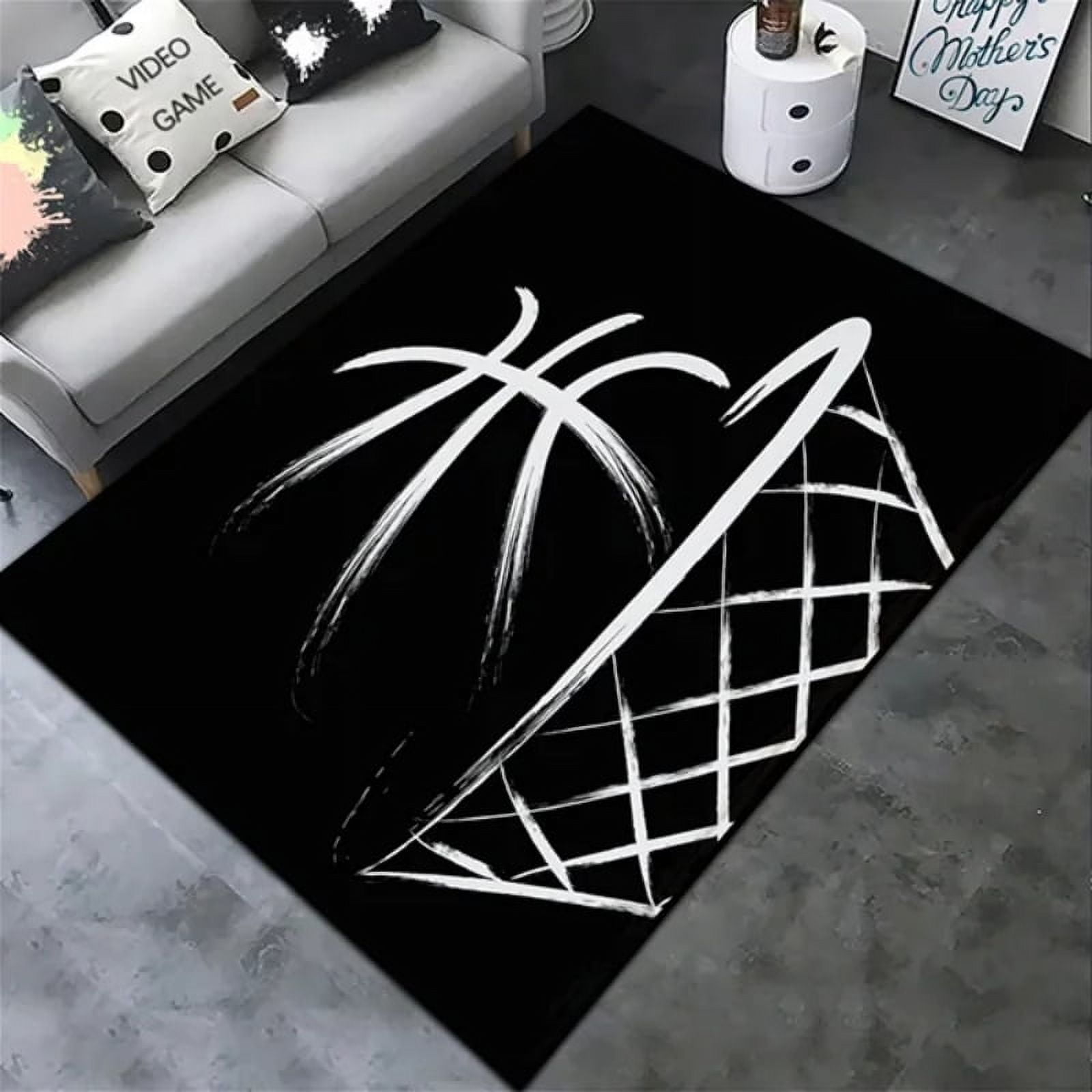 Creative Sports Area Rug for Living Room Personalized Healthy Exercise ...
