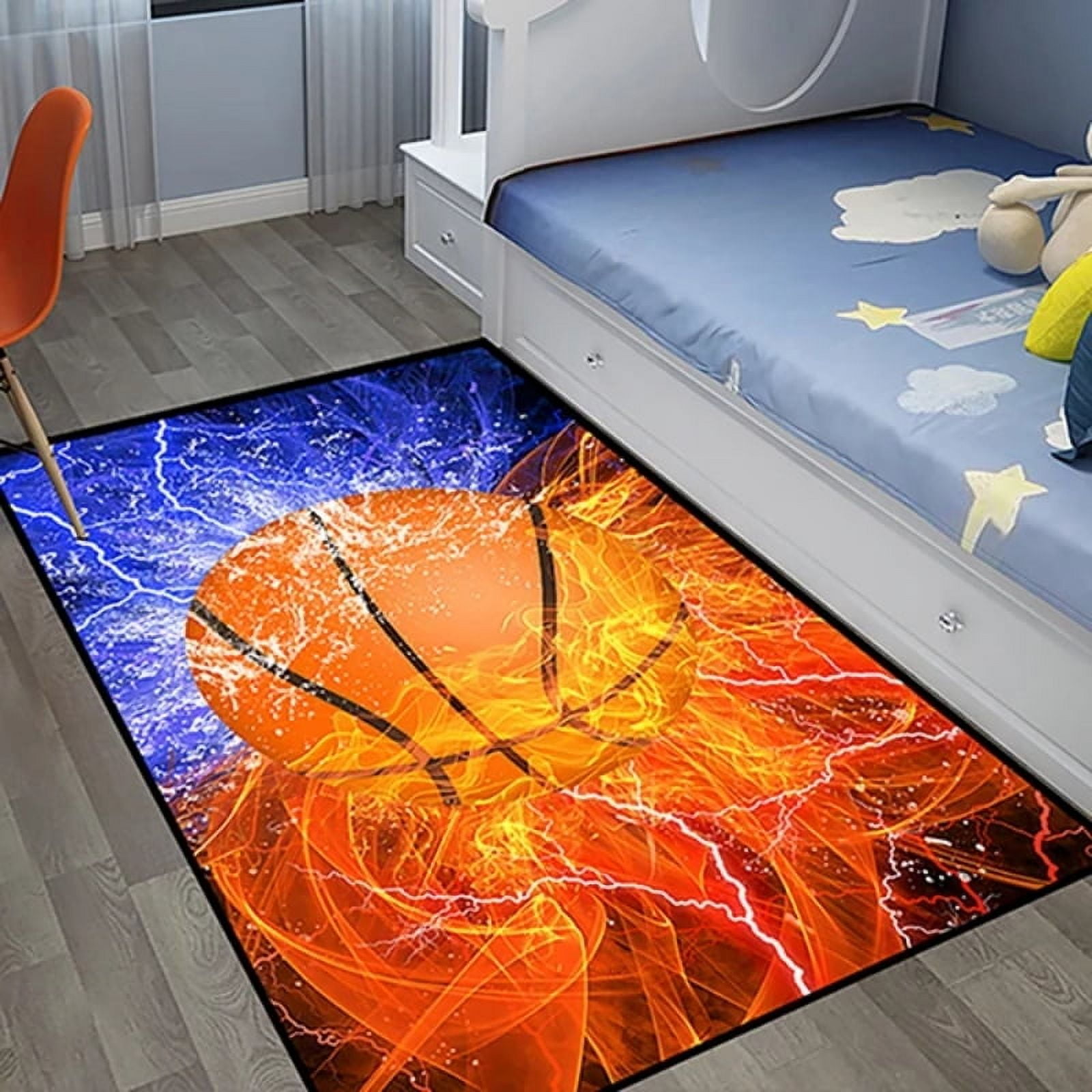 Creative Sports Area Rug for Living Room Personalized Healthy Exercise ...