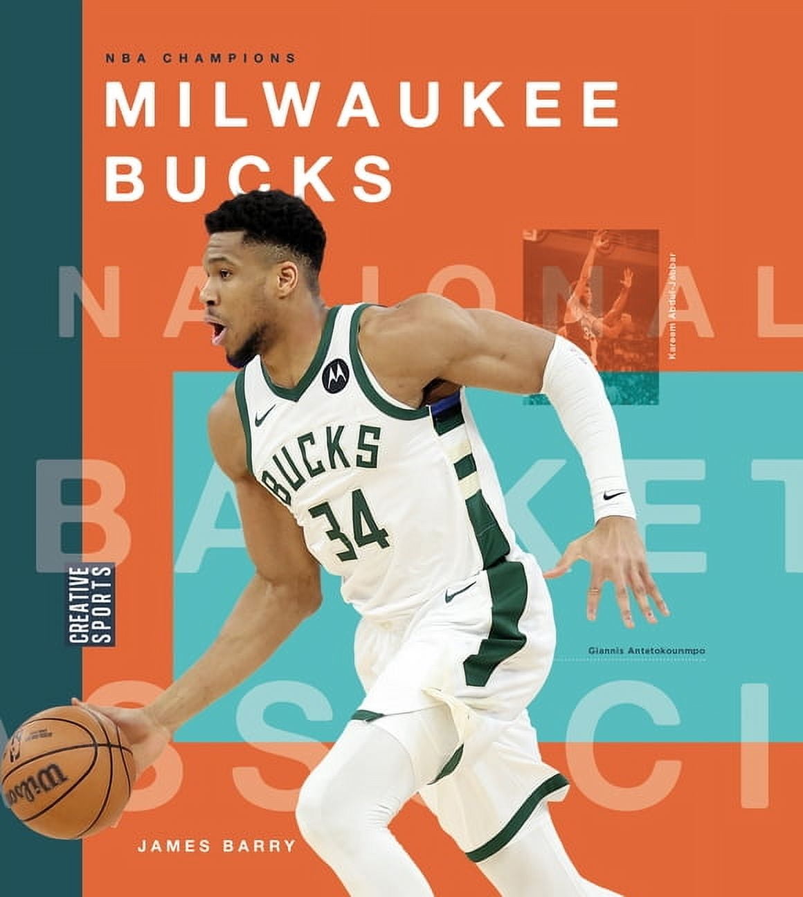 Creative Sports: NBA Champions Milwaukee Bucks, (Hardcover) - Walmart.com