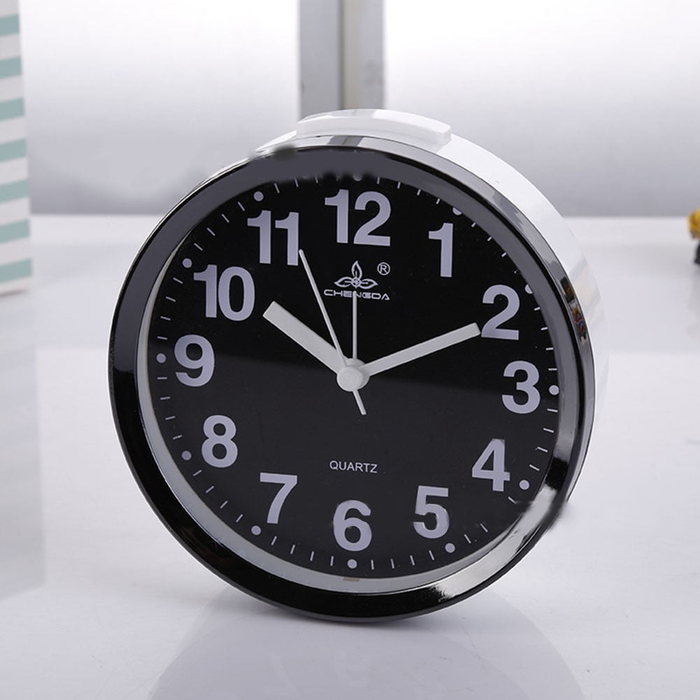 Creative Square Alarm Clock Student Circular Bedside Clock Alarm Clock ...
