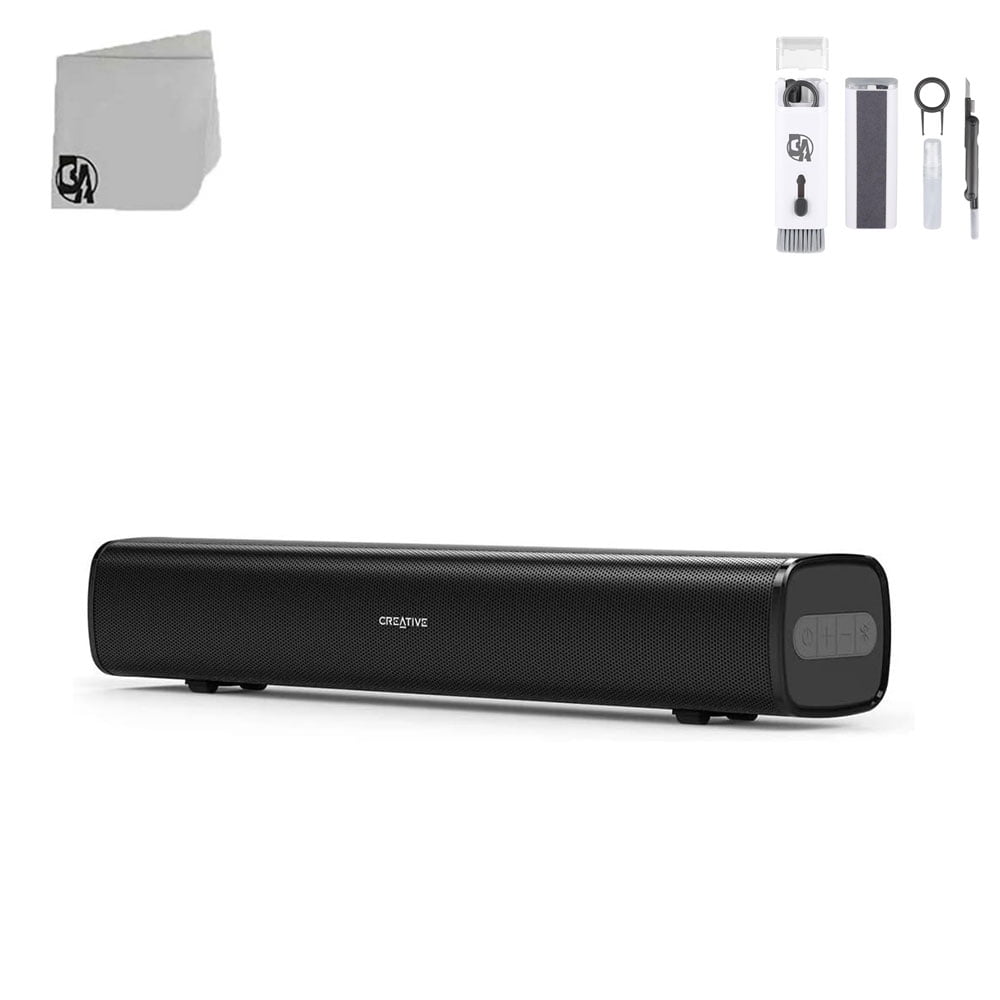 Creative Stage Air Portable Under-Monitor USB-Powered Soundbar ...