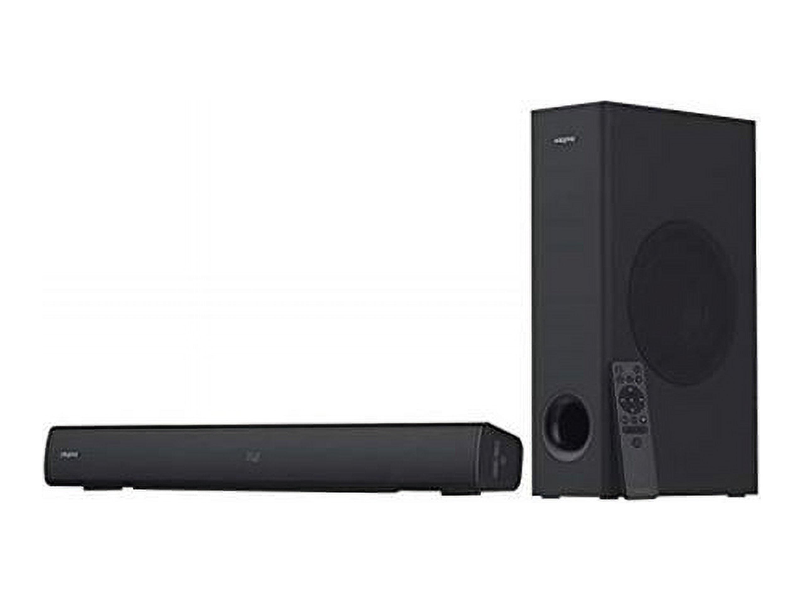 Creative Stage V2 2.1 Soundbar with Subwoofer, Clear Dialog and ...