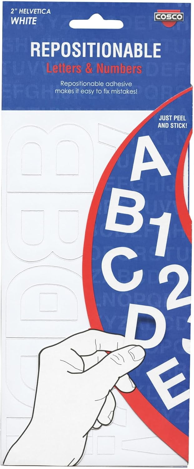 Creative Start Letters and Numbers 2" Helvetica Font 133 Characters ...