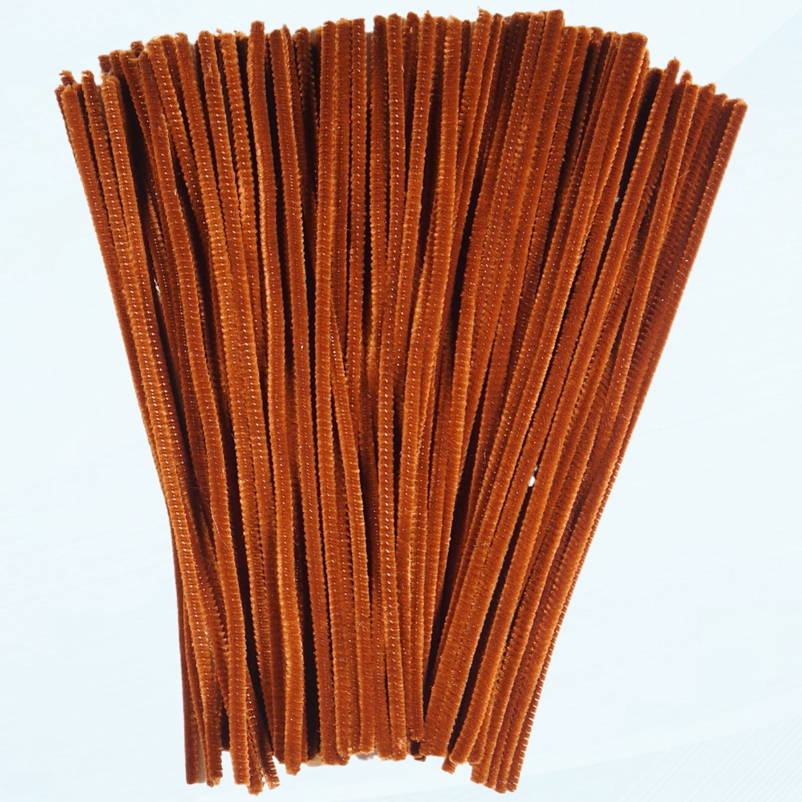 Creative Stations CT4045 100 Luxury Pipe Cleaners, 300mm x 6mm, Brown ...