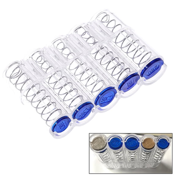 Creative Storage Coins Purse Storage Box Euro Coin Dispenser Coin ...