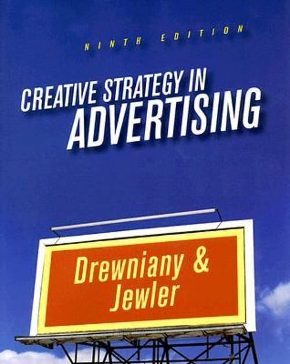 Pre-Owned Creative Strategy in Advertising (Paperback) 0495095699 ...