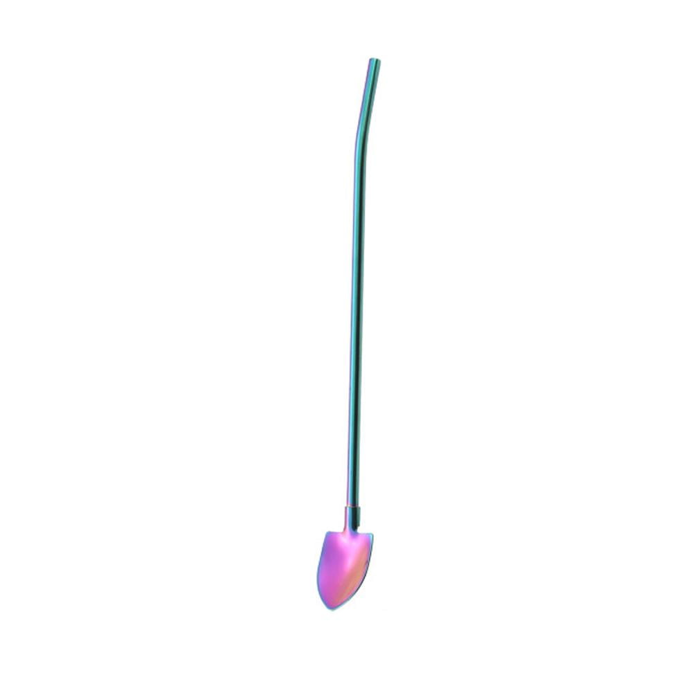 Creative Straw 304 Stainl Stl Filter Straw Spoon Tea Beverage Straw ...