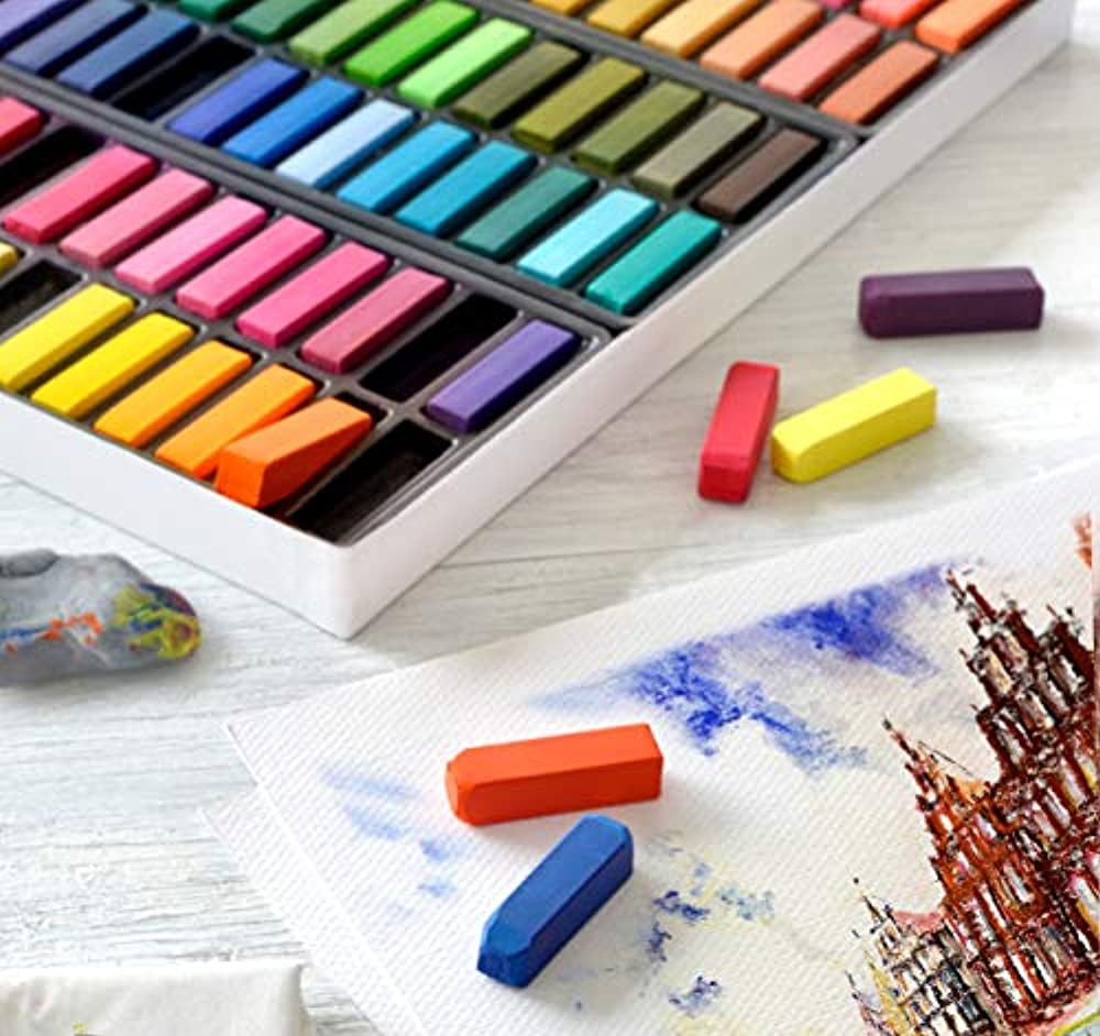 Creative Studio Soft Pastel Crayons 72/p - Walmart.com