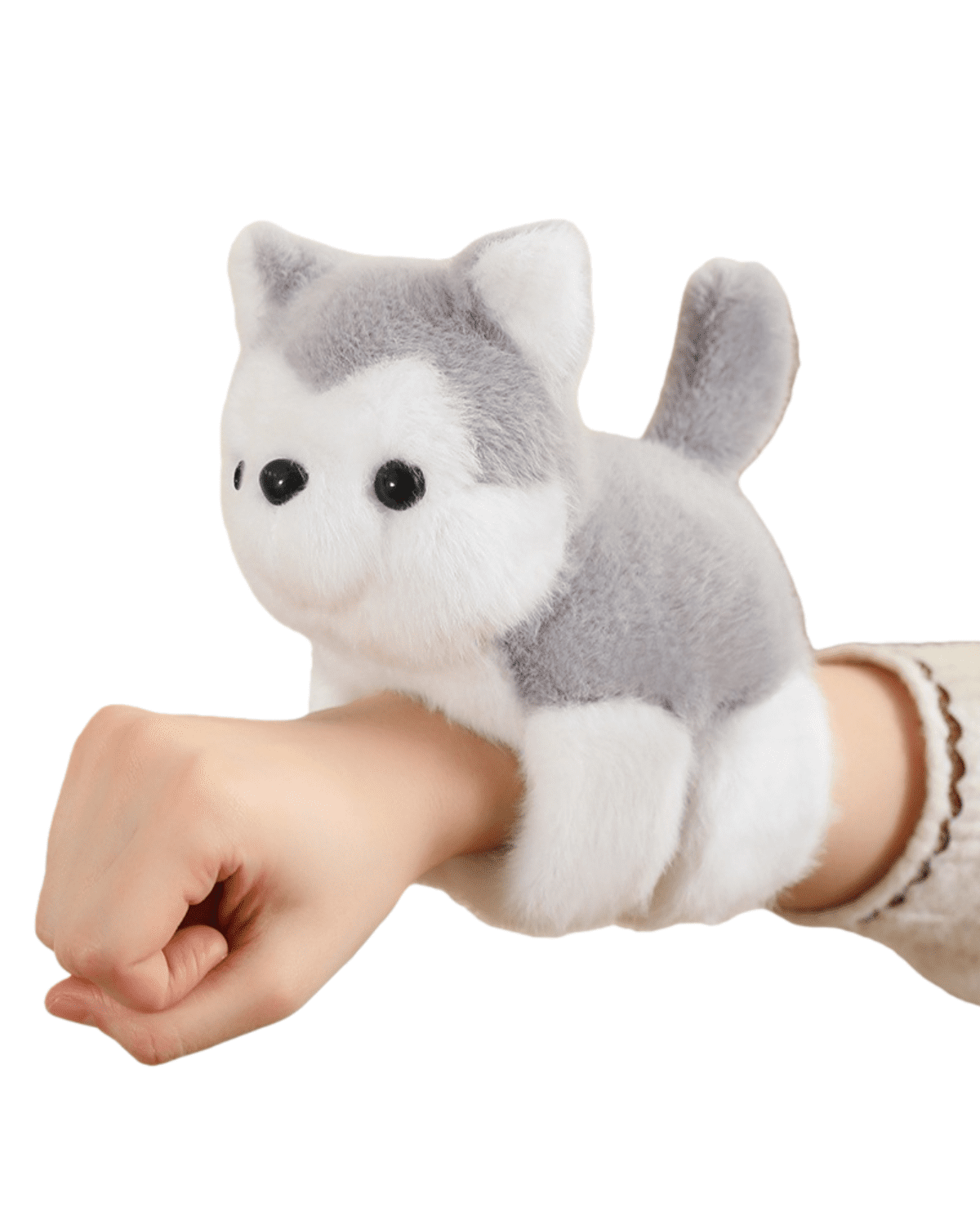 Creative Stuffed Animal Plush Toy, Soft Fluffy Filled Plushie with Wrap ...