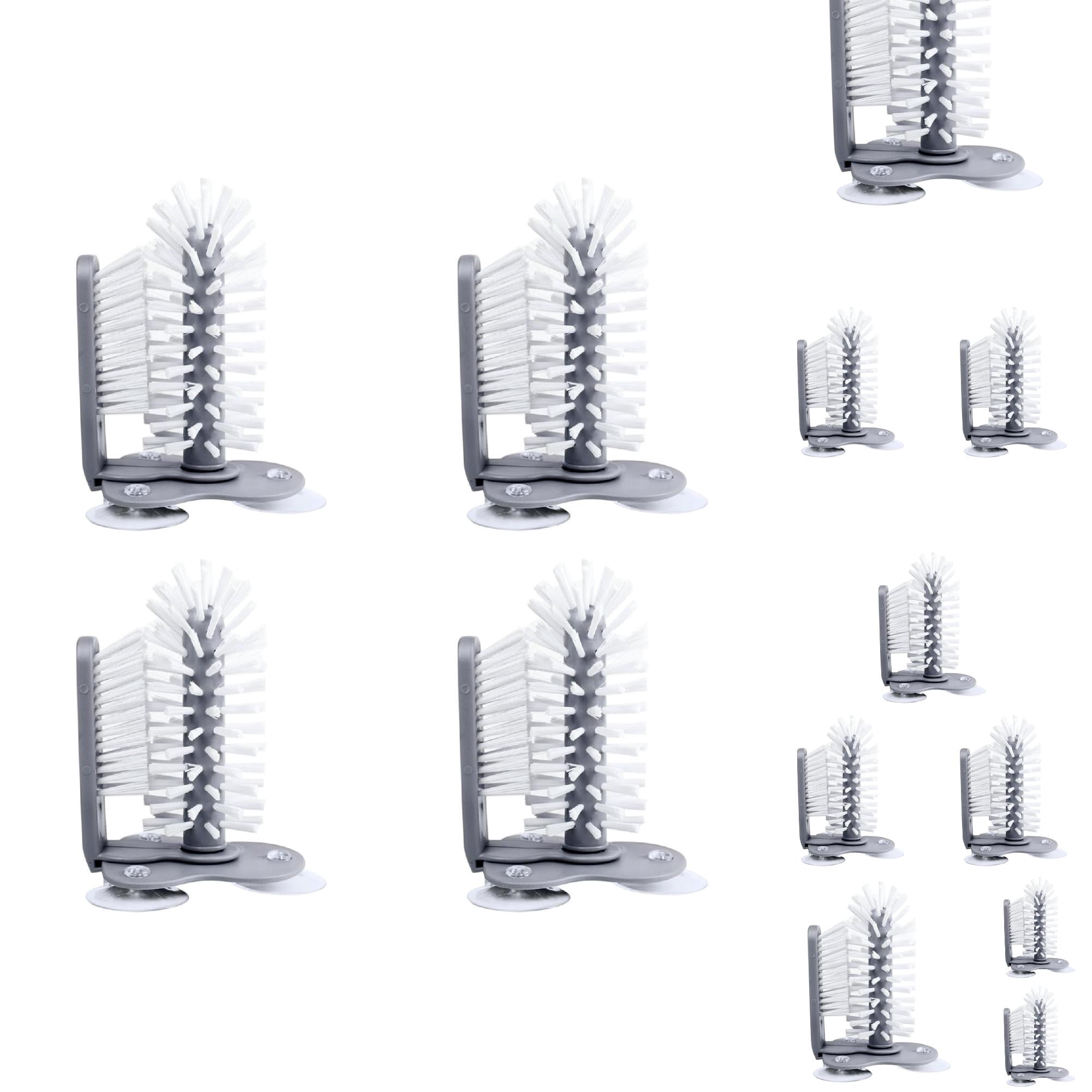 Creative Suction Cup Glass Bottle Cleaning Brush Kitchen Rotate Wash ...