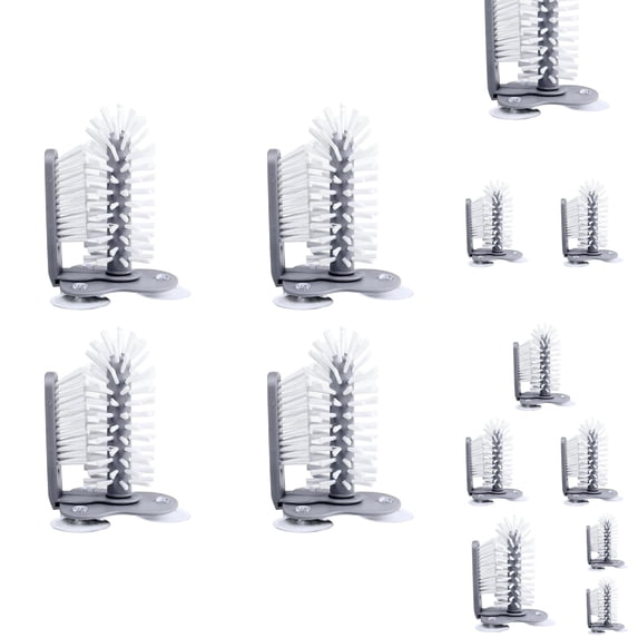 Creative Suction Cup Glass Bottle Cleaning Brush Kitchen Rotate Wash ...