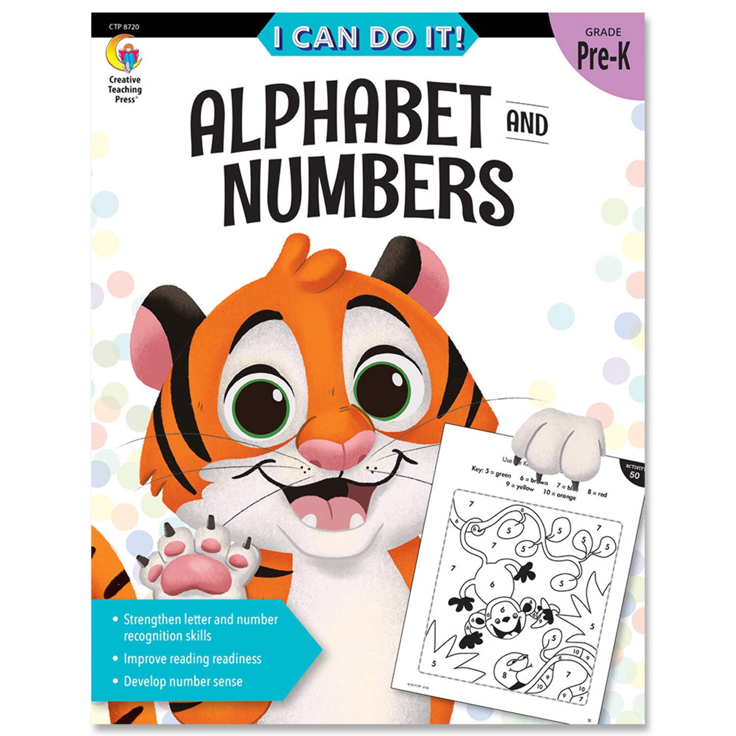 Creative Teaching, I Can Do It! Alphabet and Numbers (CTP 8720 ...