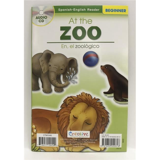 Creative Teaching Materials At The Zoo & En El Zoolgico Spanish-English ...