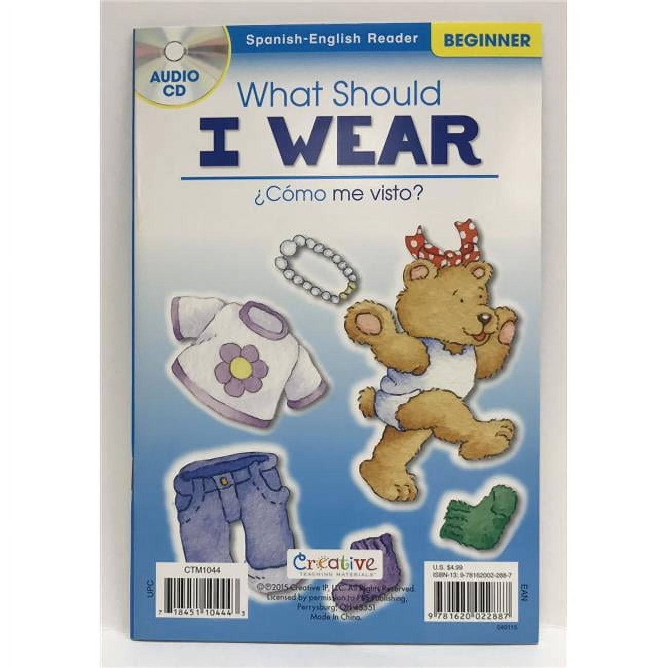 Creative Teaching Materials CTM1044 What Should I Wear & Como Me Visto ...