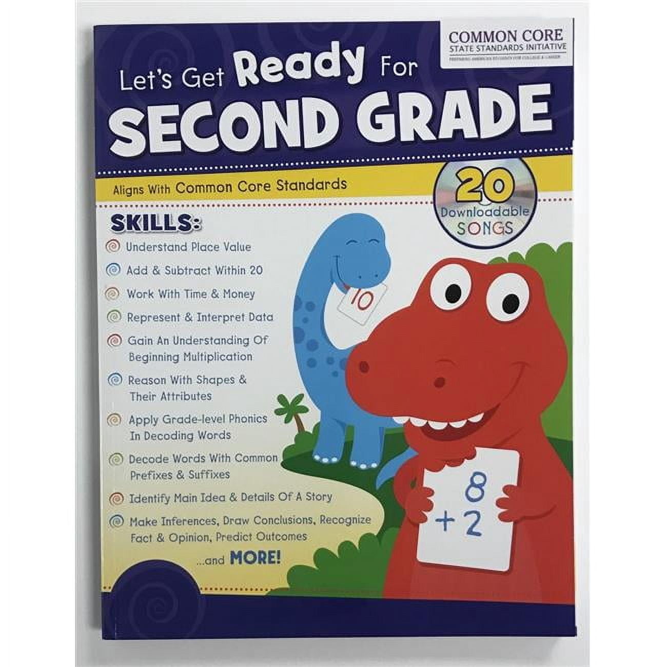 Creative Teaching Materials Lets Get Ready for Second Grade - Walmart ...