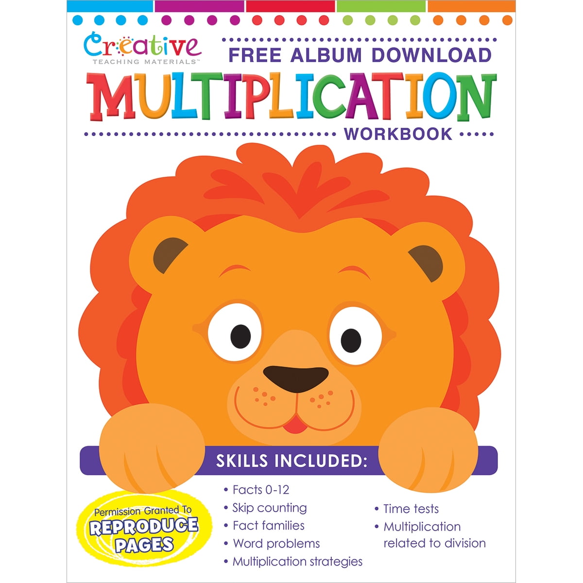 Creative Teaching Materials Workbook-Multiplication, Pk 3, Pbs ...