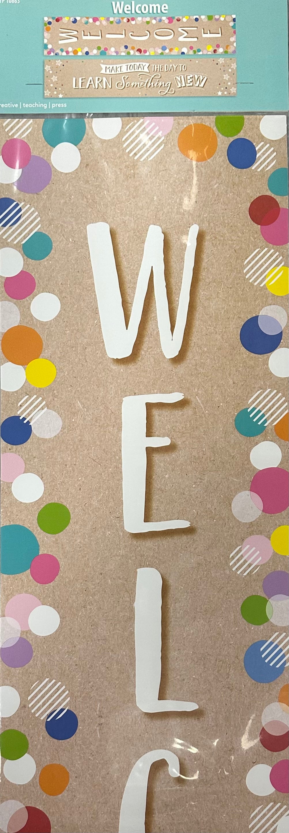 Creative Teaching Press CTP10863 Krafty Pop Welcome Banner - Walmart.com