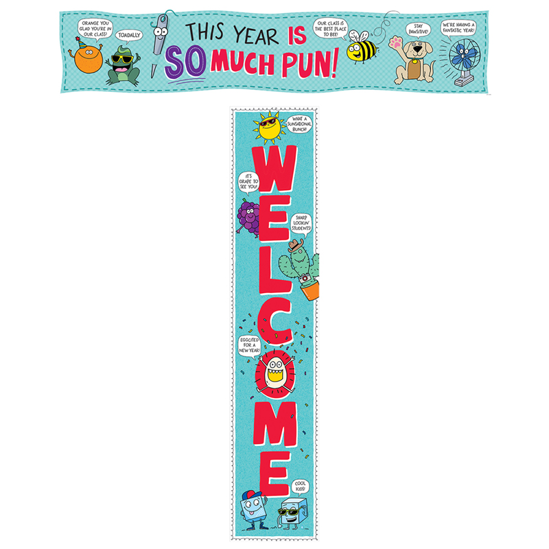 Creative Teaching Press CTP3119 So Much Pun Welcome Banner - Walmart.com