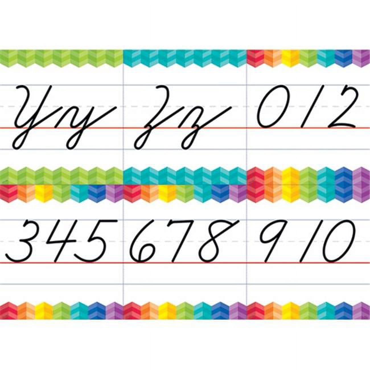 Creative Teaching Press CTP7056 Cursive Handwriting Alphabet Bulletin ...