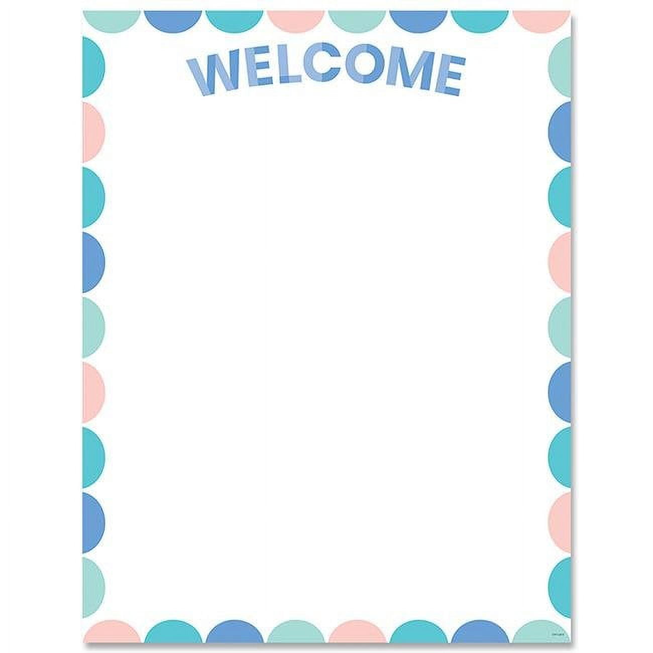 Creative Teaching Press CTP8632 Calm & Cool Welcome Chart - Walmart.com