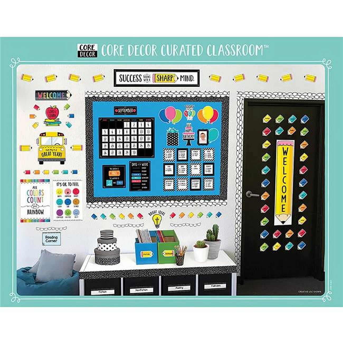 Creative Teaching Press Core Decor Polka Dot Bulletin Board Decorations ...