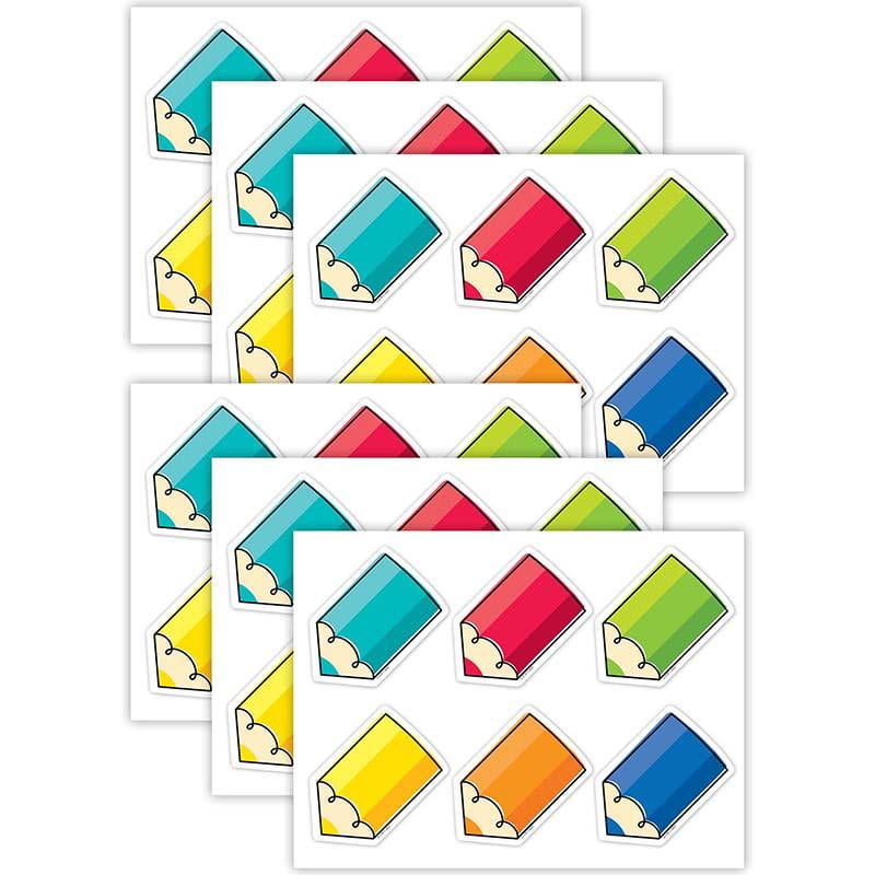 Creative Teaching Press Core Decor Colorful Doodle Pencils 3 Inch ...