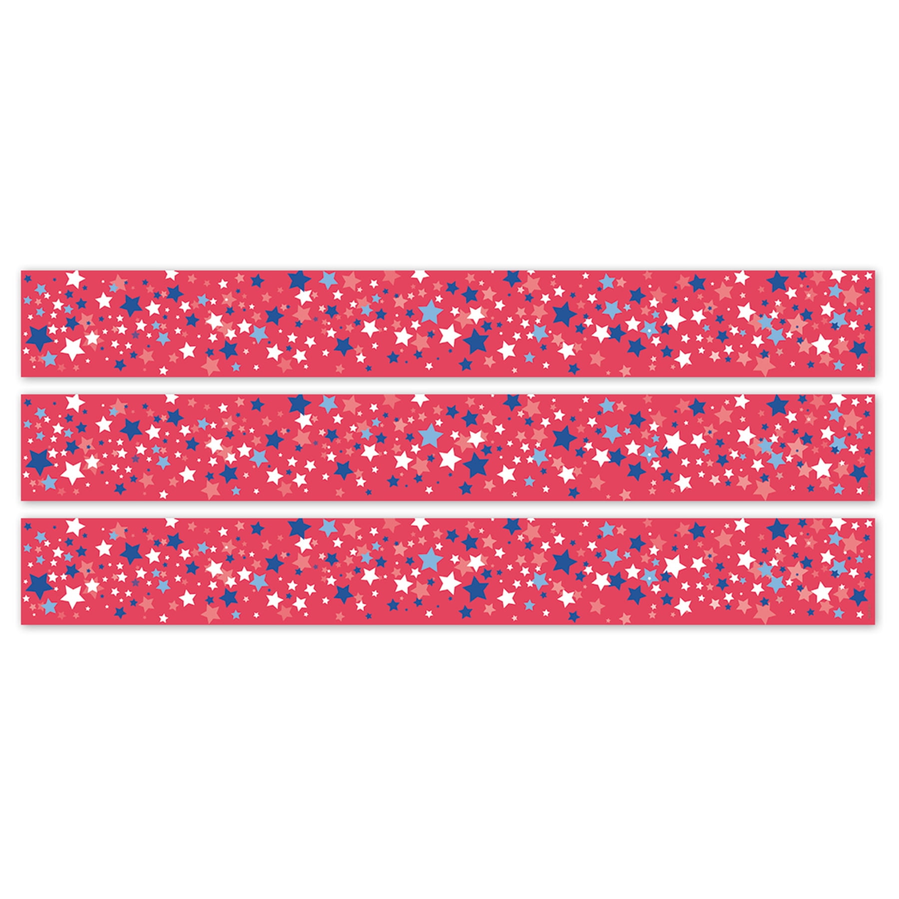Creative Teaching Press Core Decor Patriotic Stars EZ Border, Bulletin ...