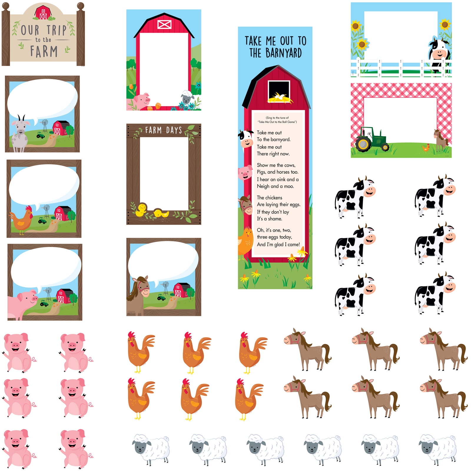 Creative Teaching Press® Farm Friends Our Trip to the Farm Mini ...