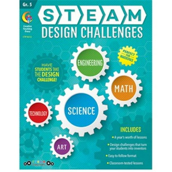 Creative Teaching Press Grade 5 Steam Design Resource Book - Walmart.com