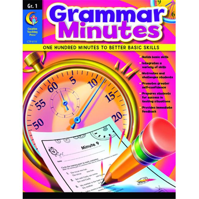 Creative Teaching Press Grammar Minutes Gr 1 - Walmart.com