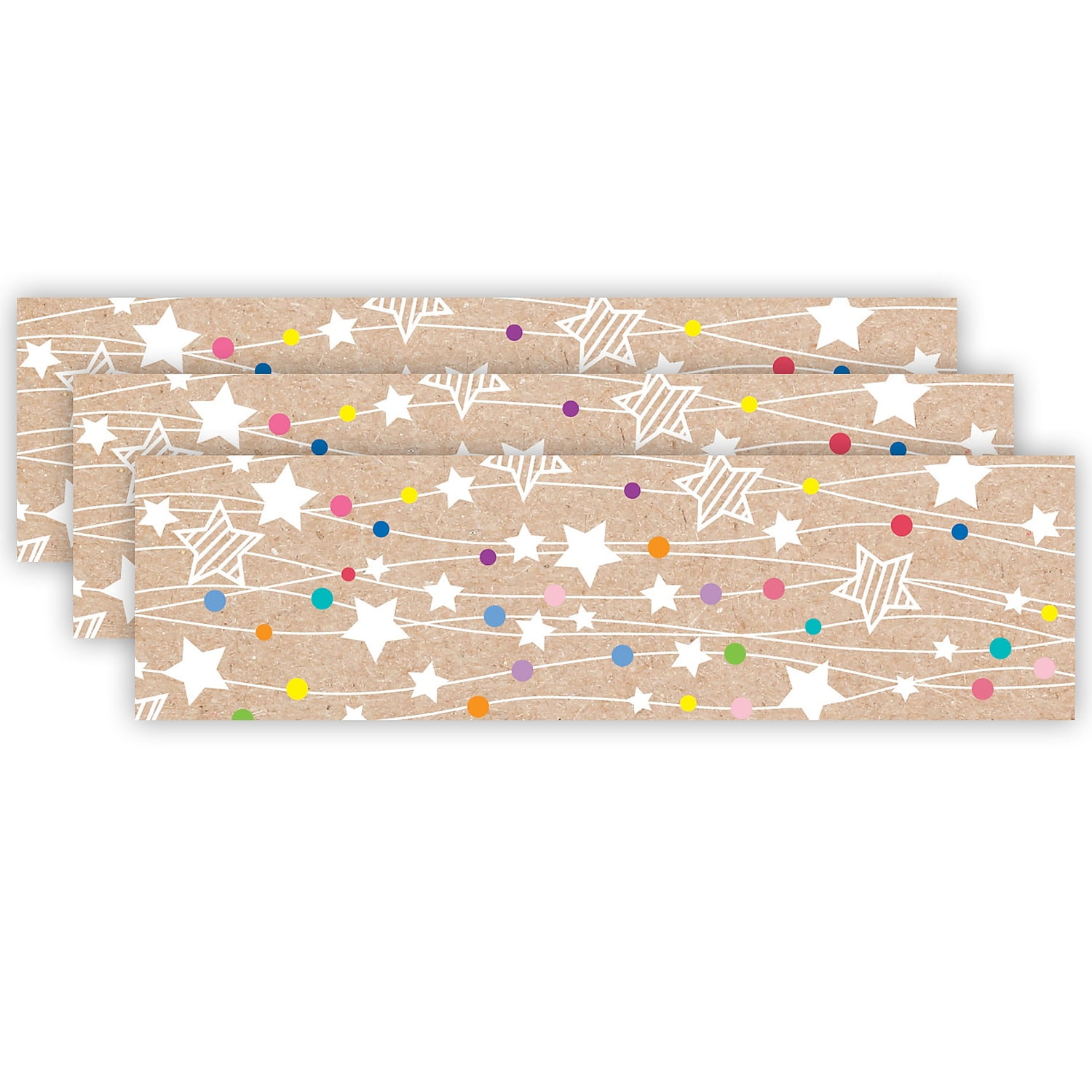 Creative Teaching Press Krafty Pop Colorful Kraft Stars on Strings EZ ...