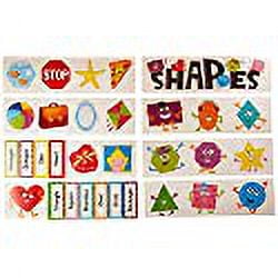 Creative Teaching Press Mini Bulletin Board Set, Shapes - Walmart.com