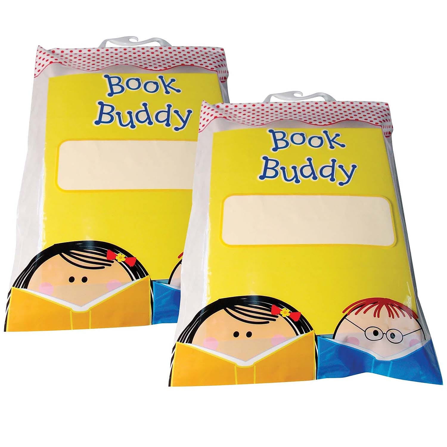 Creative Teaching Press Plastic Book Buddy Bags 11" x 16" Multicolored ...