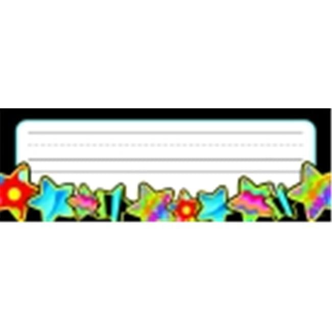 Poppin Pattern Stars Name Plates - Walmart.com
