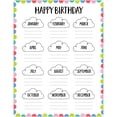 Creative Teaching Press Rainbow Doodles Happy Birthday Chart (CTP10441 ...