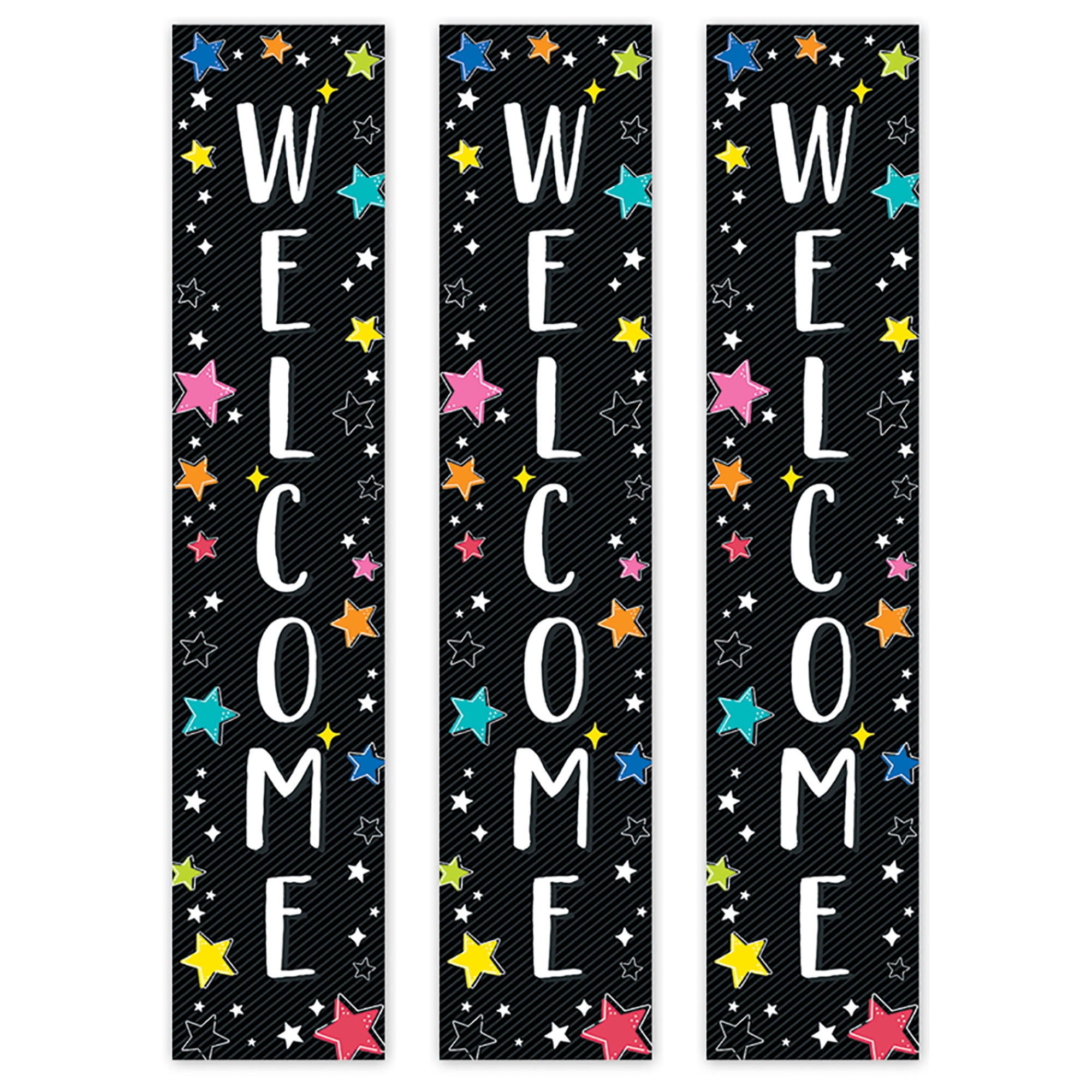 Creative Teaching Press Star Bright Welcome Banner, 8" x 39", Pack of 3 ...
